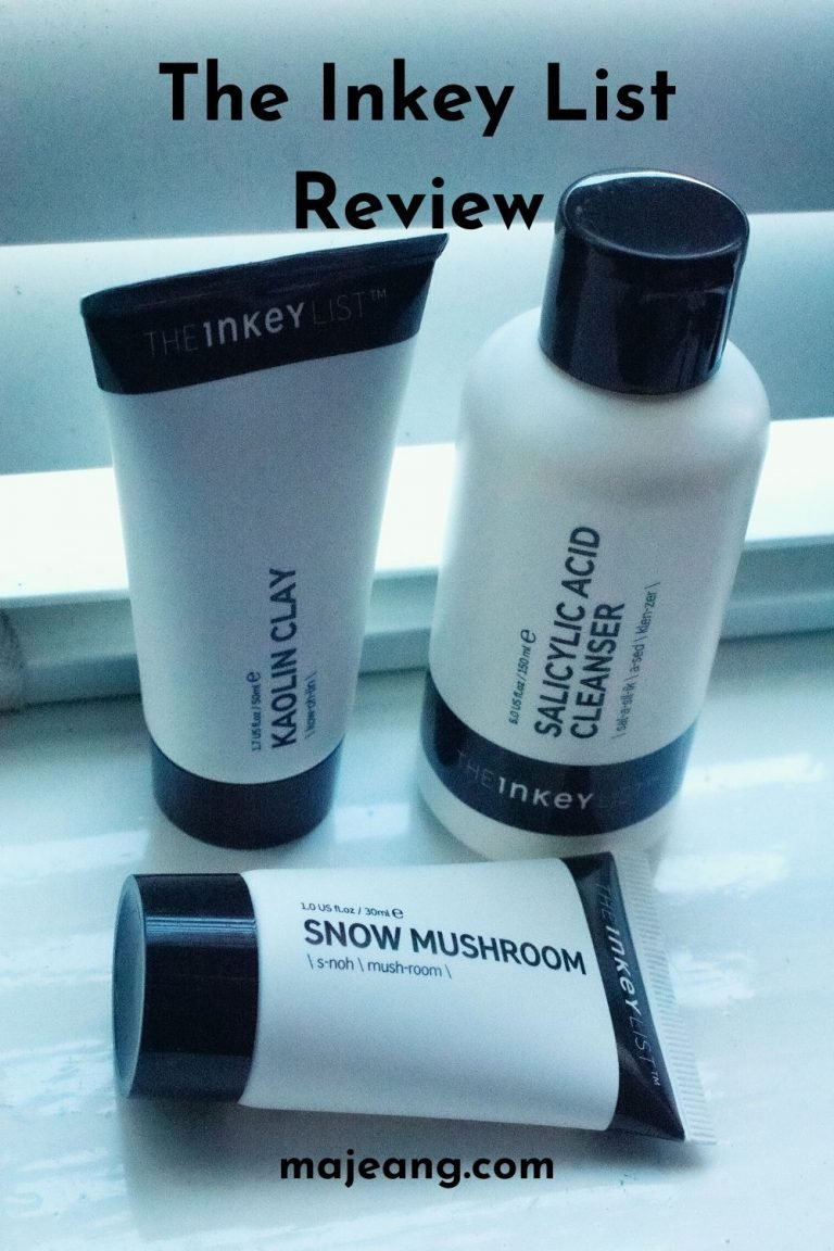 Reviewing The Inkey List Skincare Products - Majean G